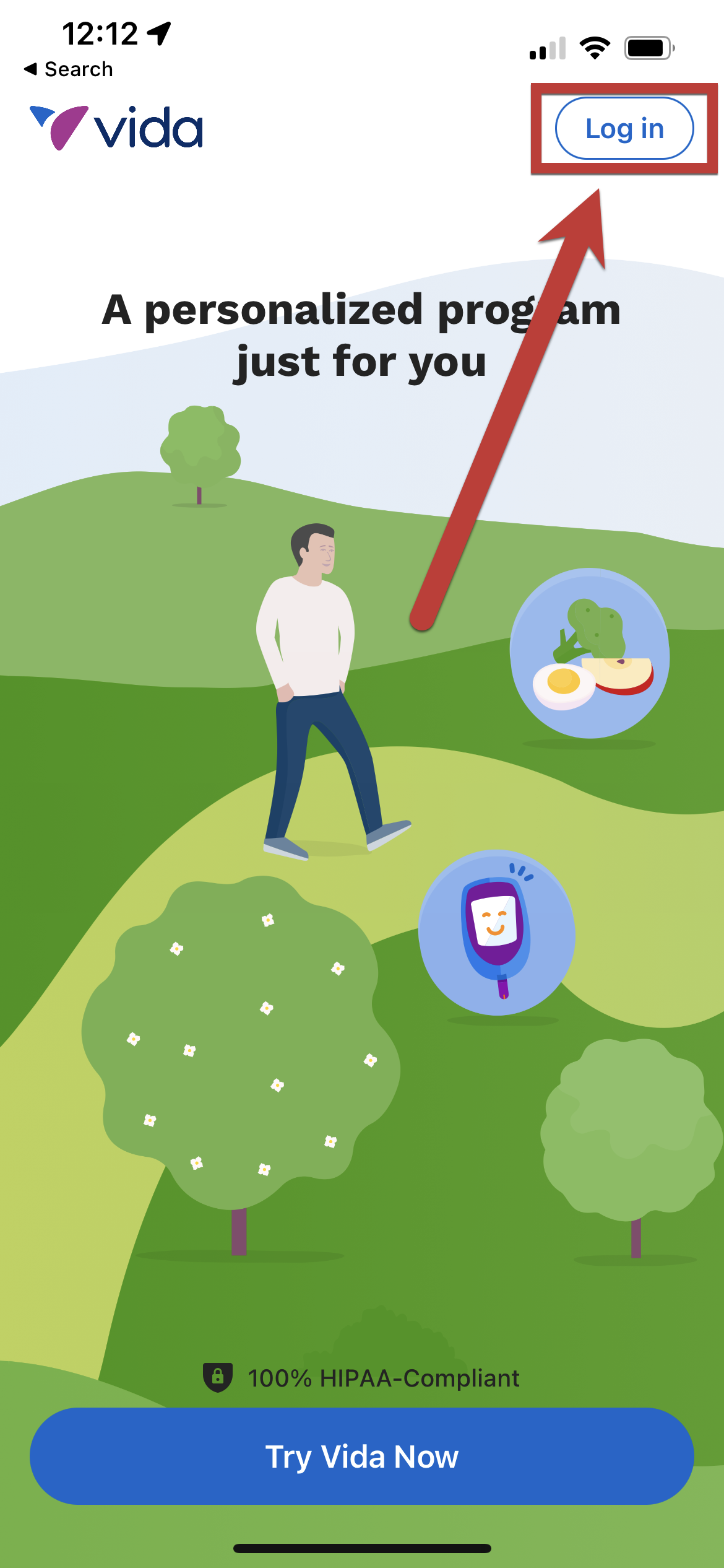 How to Reset Your Password in the Mobile App – Vida Health