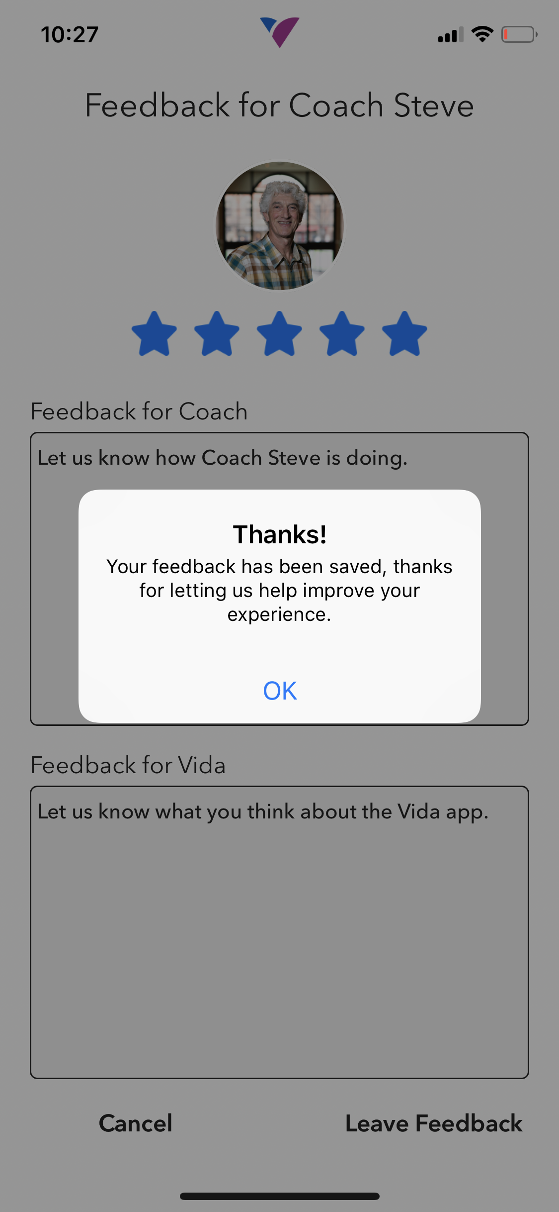 How to Leave Feedback about your Coach – Vida Health
