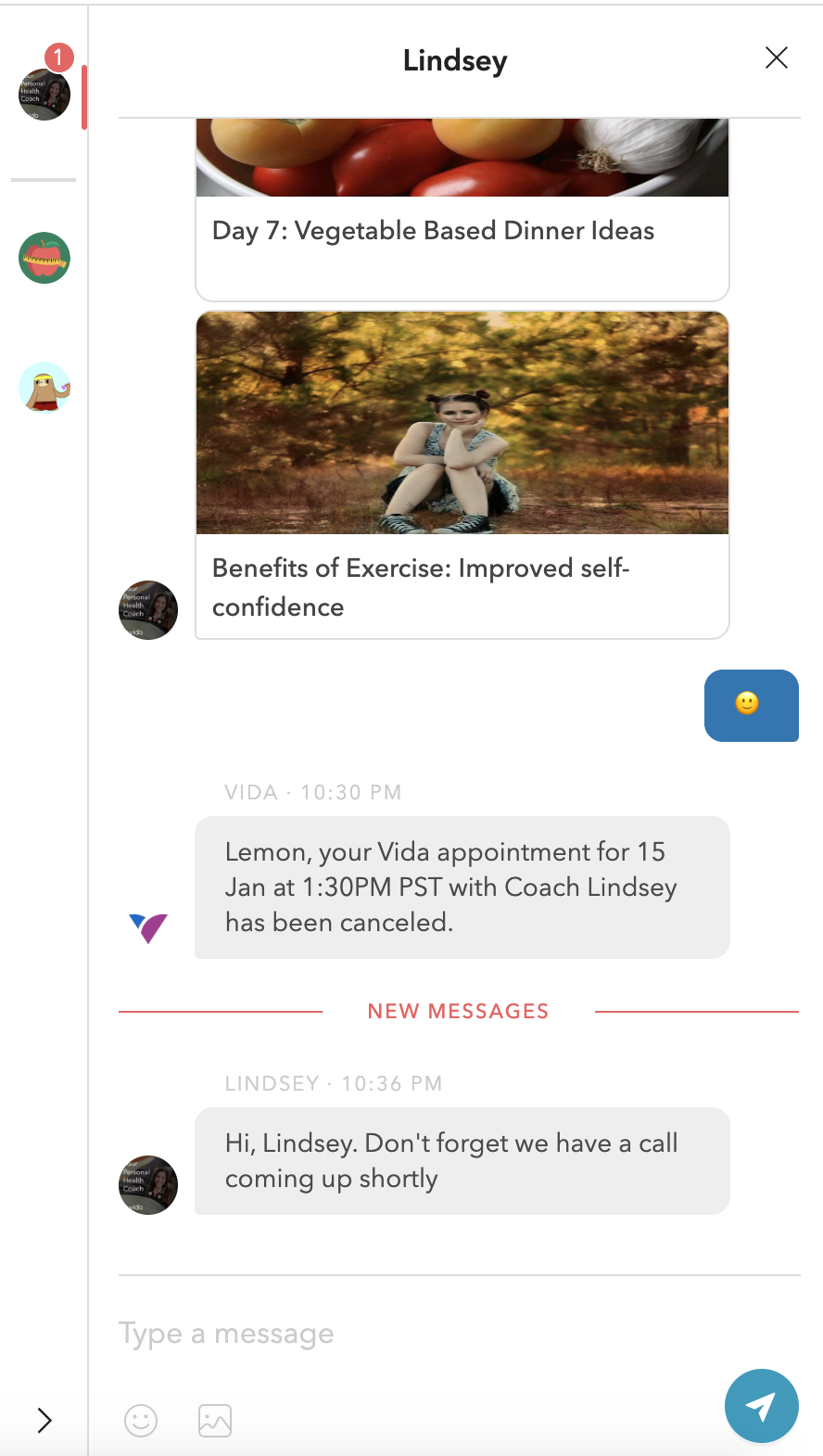 Vida Web Portal Overview – Vida Health