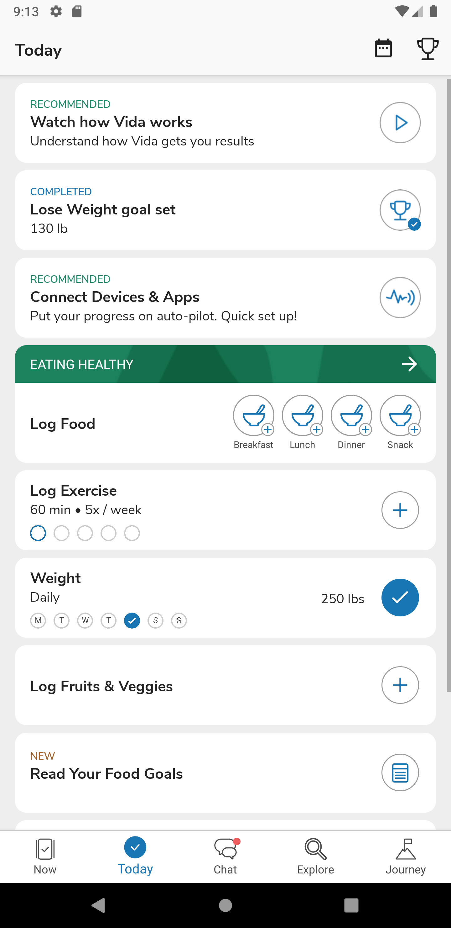 How to Set & Modify Your Goals – Vida Health